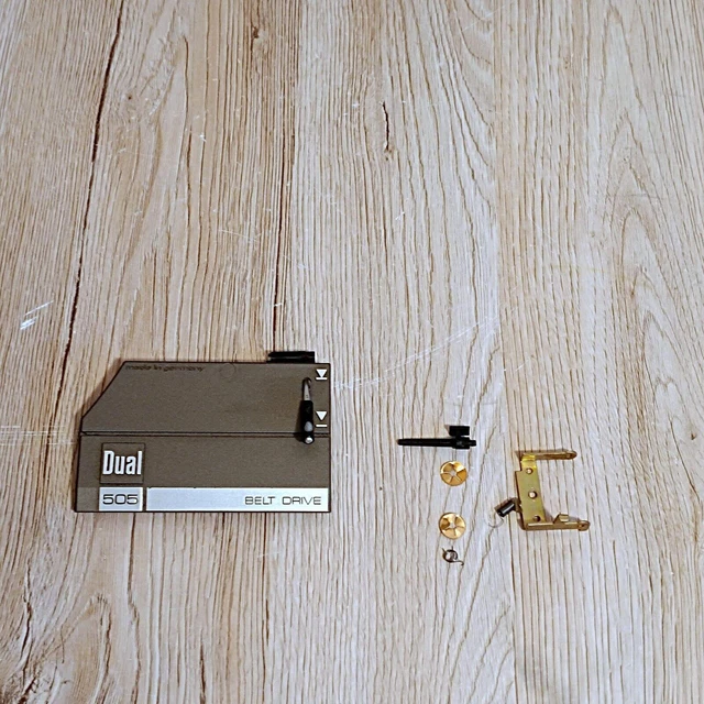 DUAL CS 505-1 Turntable Replacement Part Logo Badge Plate £9.90 ...