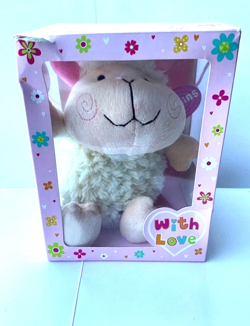 SHEEP EASTER LAMB Lambkins Soft Toy Plush Cute Cuddly 11" Farm Animal ...