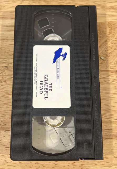 THE GRATEFUL DEAD Movie VHS 1976 Jerry Garcia Steal Your Face Tour ...