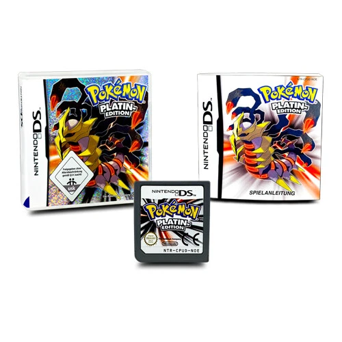 NINTENDO DS JEU Pokemon Platine Édition Emballage D'Origine avec Manuel ...