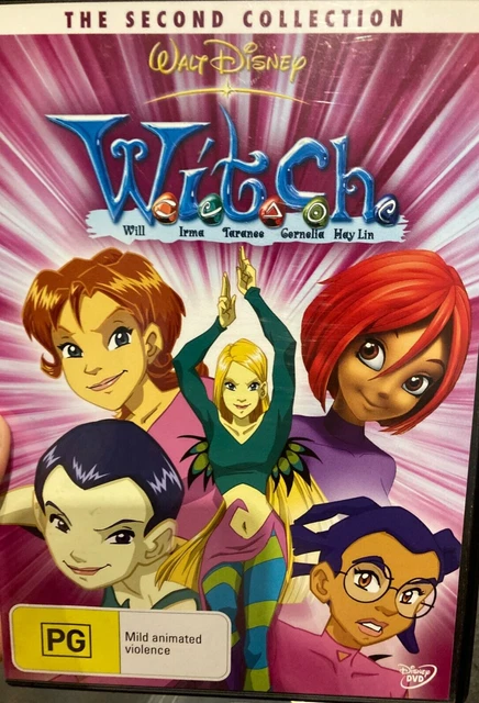 WITCH (W.I.T.C.H.) VOLUME 2 region 4 DVD (Walt Disney animated kids tv ...