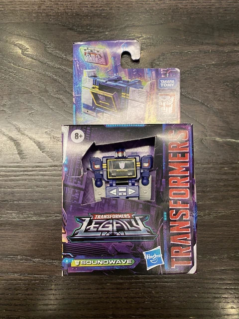TRANSFORMERS: CORE CLASS Legacy Decepticon Soundwave Action Figure BNIB ...