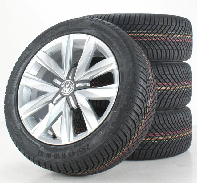 VW T5 T6 T6.1 all-weather Conti 18-inch rims springfield silver ...