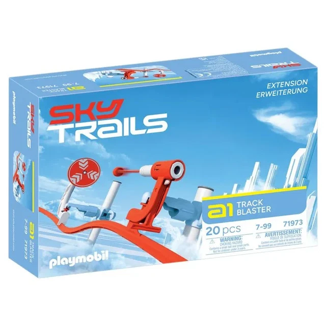 SKY TRAILS: TRACK Blaster, Set d'action, Circuit aérien, 20 pieces, des ...