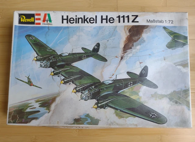 REVELL HEINKEL HE 111 Z | Maßstab 1:72 | H-2014 | Modellbausatz ...