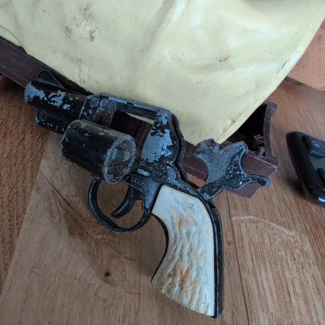 VINTAGE LONE STAR The Gambler Miniature Toy Potato Spud Gun £16.97 ...