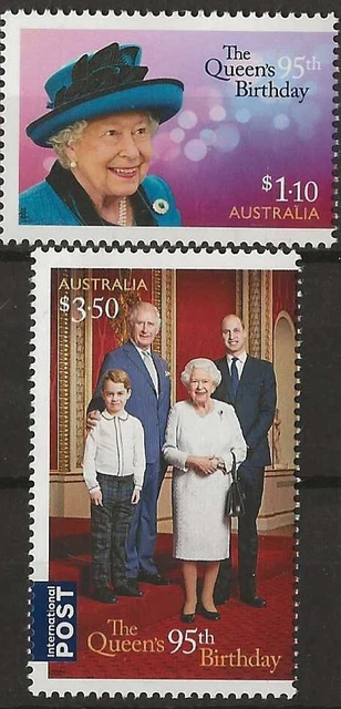 AUSTRALIA 2021 QUEEN Elizabeth II 95th Birthday Complete incl MS & Self ...