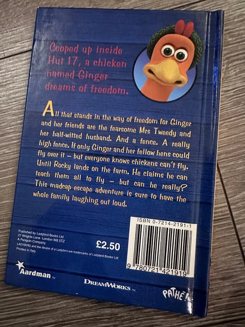 CHICKEN RUN - Book of the Film - Ladybird book - 2000 £4.75 - PicClick UK