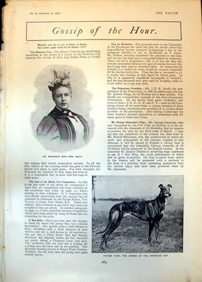 OLD SPEAKERS WIFE Mrs Gully Father Flint Dog Race Capt Pellier Johnso £ ...