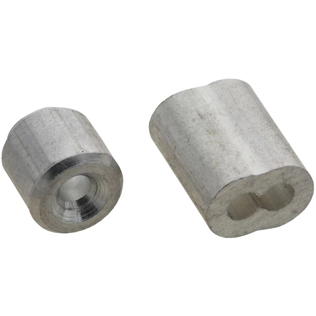 PRIME-LINE CABLE FERRULES and Stops, 3/32", Aluminum GD 12150 PRIME ...