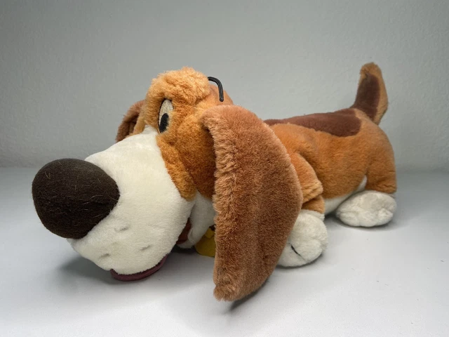 TOBY THE GREAT Mouse Detective Disney Store Plush 17" Large Stuffed ...