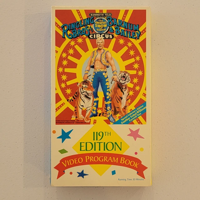 RINGLING BROS AND Barnum & Bailey Circus Vhs 124. Ausgabe Videoprogramm ...
