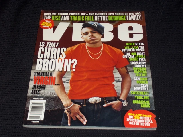 2007 OCTOBER VIBE Magazine - Chris Brown Front Cover - E 381 £40.21 ...