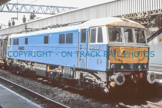UK RAILWAY PHOTOGRAPH Of Class 86 86233. Rm86 (365) £1.70 - PicClick UK
