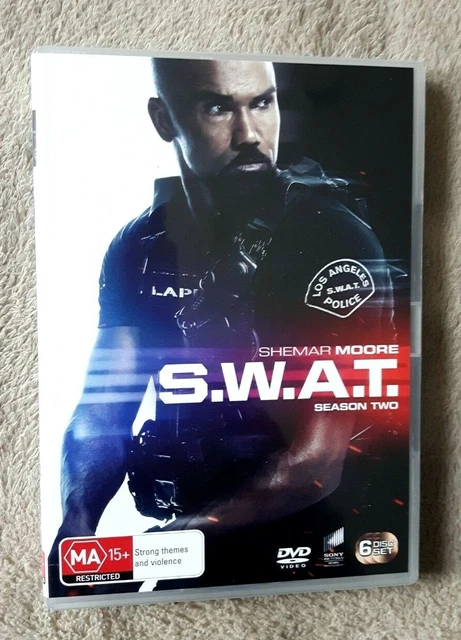 SWAT COMPLETE SEASON two. Shemar Moore. 6 disc box set. S.W.A.T. uk ...