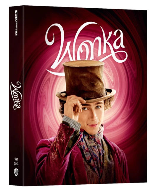 WONKA (2023) MANTA Lab Double Lenticular A 4K Uhd Bluray Steelbook ...
