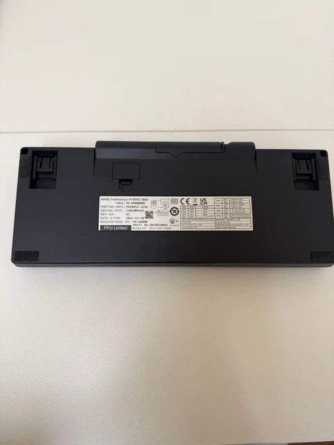 HHKB PROFESSIONAL HYBRID Type-S Keyboard Black US Electrostatic ...