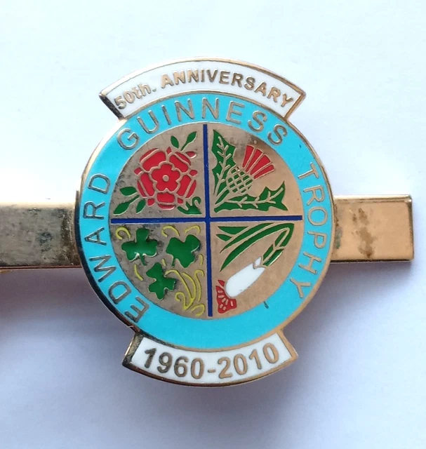 EDWARD GUINNESS TROPHY Enamel Tie Clip Badge. A1-31 £9.99 - PicClick UK