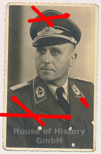 141929: PORTRAITFOTO LUFTWAFFE Beamter Major / Regierungsamtmann ...