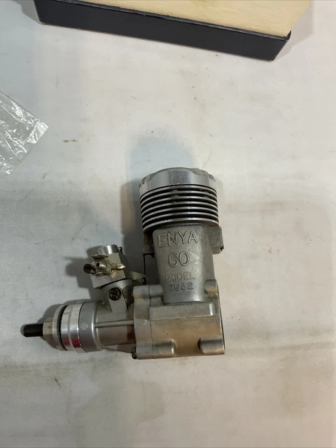 VINTAGE ENYA 60-II T.V. Nitro/Glow R/C Model Airplane Engine $109.99 - PicClick CA