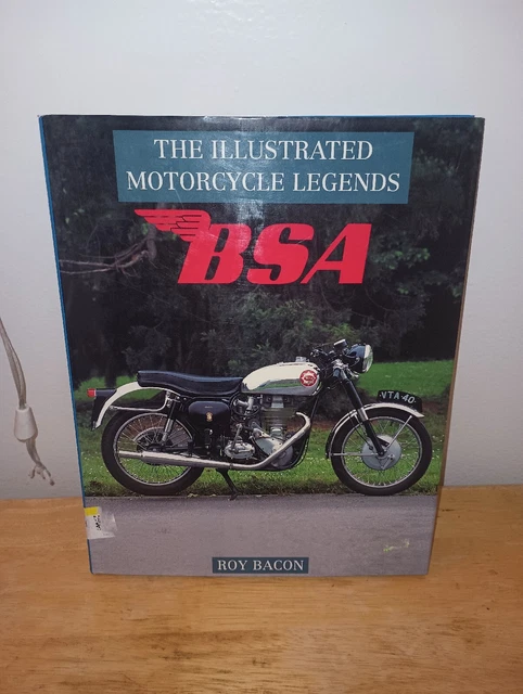 BSA MOTORCYCLE BICYCLE Illustrated History From 1880-1972 HC Book By ...