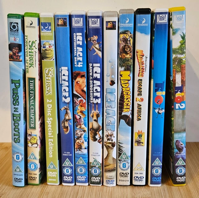 DVD BUNDLE 11 Children's DVDs Movies Mixed Family £5.97 - PicClick UK