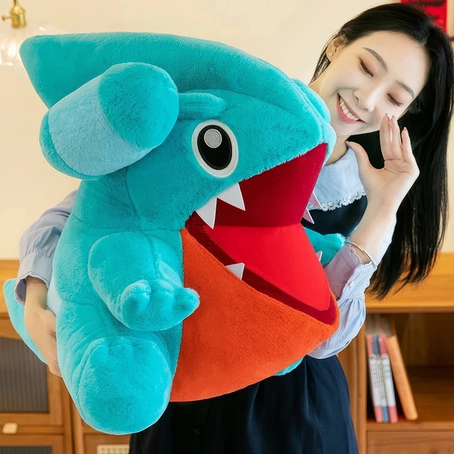 50CM POKÉMON GIBLE Plush Toy Cute Shark Soft Stuffed Doll Pillow Kids ...