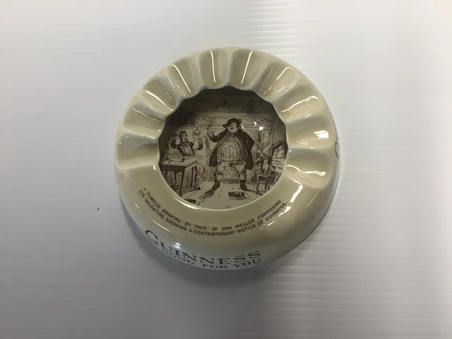 VINTAGE GUINNESS SAM Weller Ashtray, Wiltshaw & Robinson £15.00 ...