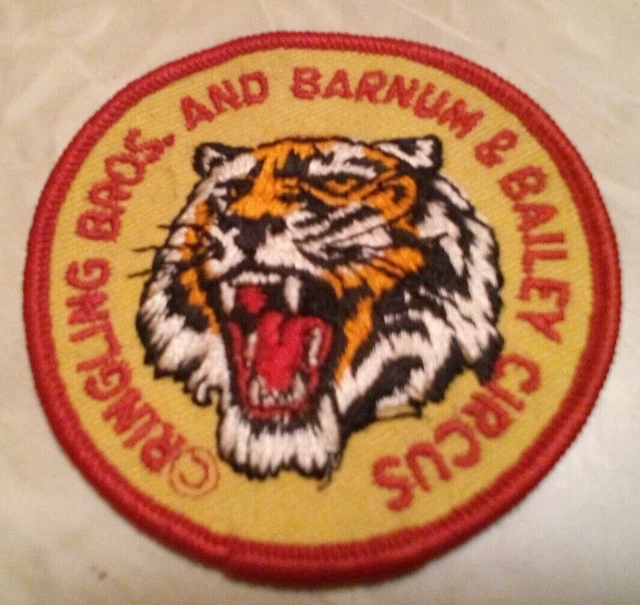 RINGLING BROS. AND Barnum & Bailey Circus Roaring Tiger 3" Round ...