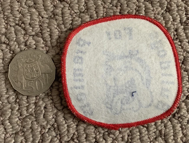 VFL AFL VINTAGE Footscray Western Bulldogs Patch Sew On #1 $10.00 ...