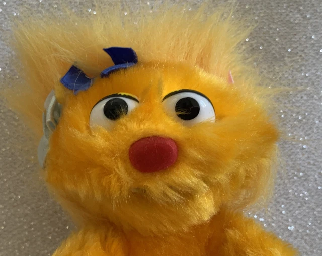 SESAME STREET ZOE Plush Doll 7” Yellow Soft Toy By Play By Play VGC £5. ...