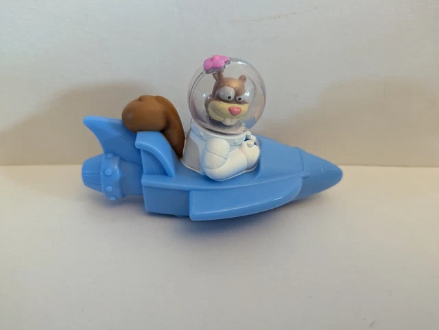 VINTAGE MCDONALD'S HAPPY Meal Spongebob Squarepants Sandy Cheeks Rocket ...
