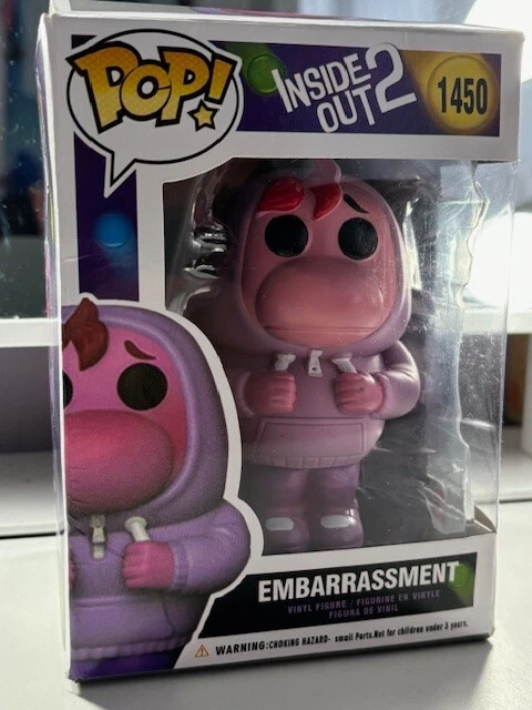 DISNEY PIXAR INSIDE OUT 2 - EMBARRASSMENT VINYL POP FIGURE 1450 ...