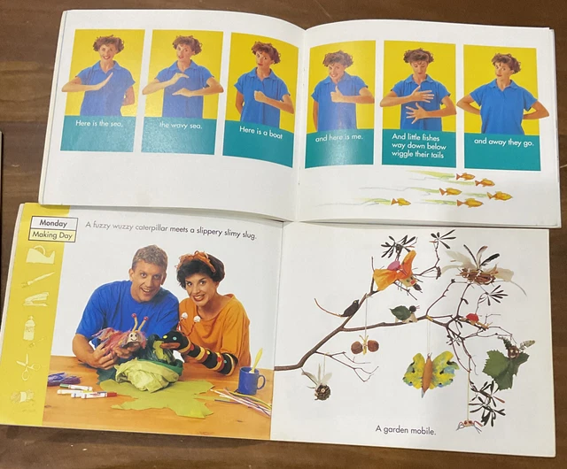 PLAY SCHOOL ABC Kids Books Lot X7 PB Vintage 1990s Beach Garden Bush ...