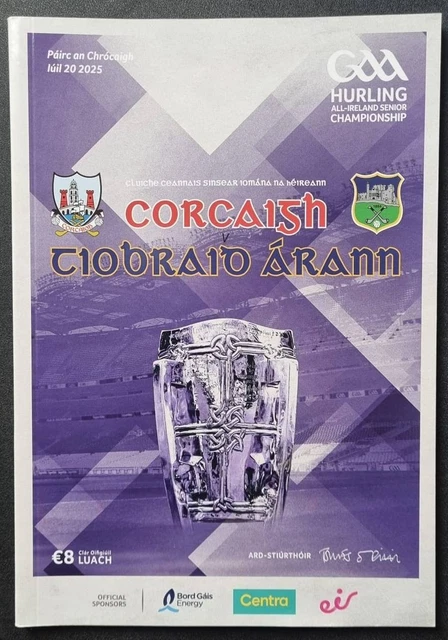 GAA 2025 ALL All Ireland Hurling Final Tipperary/Cork - Standard ...