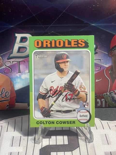 COLTON COWSER 2024 Topps Heritage RC #388 Baltimora Orioles EUR 0,94 ...