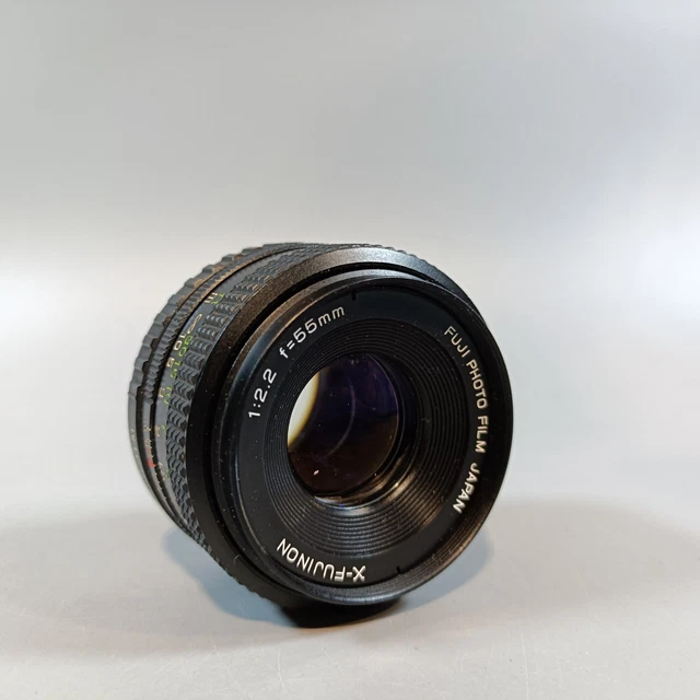 FUJI X-FUJINON 55MM F2.2 Prime Lens, Fujica Mount X Mount Lens Fujica ...