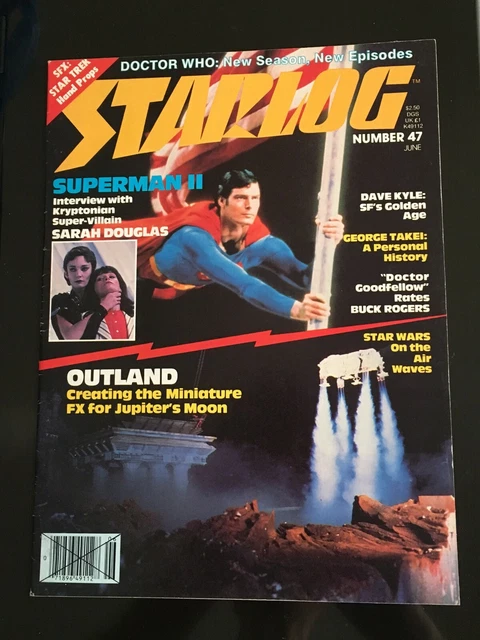 STARLOG MAGAZIN 47 1981 Superman 2 Chris Reeve Sarah Douglas George ...