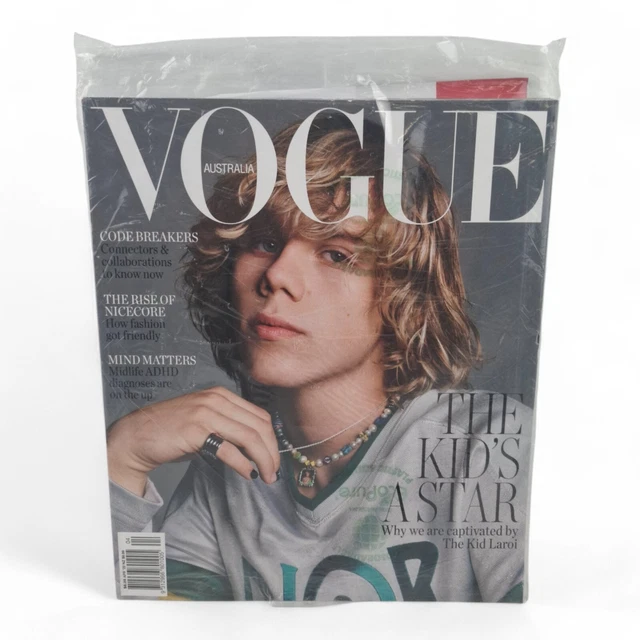 VOGUE AUSTRALIA MAGAZINE April 2022 THE KID LAROI Cover BRAND NEW $149. ...