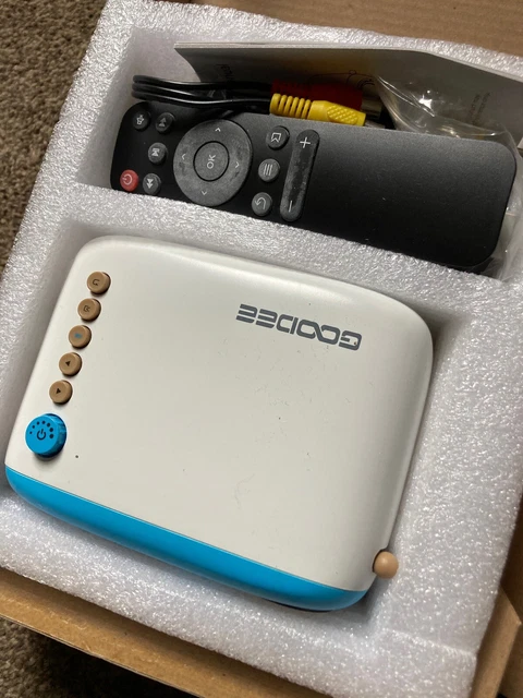 MINI PROJECTOR, FULL HD LED Video Projector for Home Theater Goodee ...