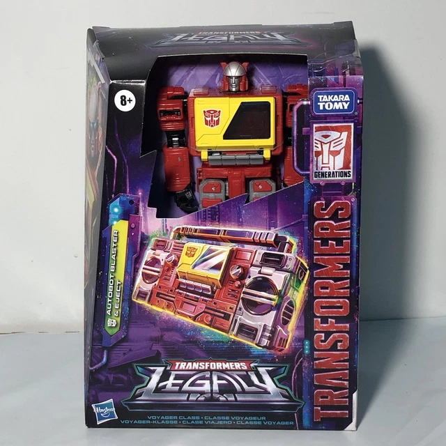 TRANSFORMERS GENERATIONS LEGACY Voyager Autobot Blaster Eject Action ...