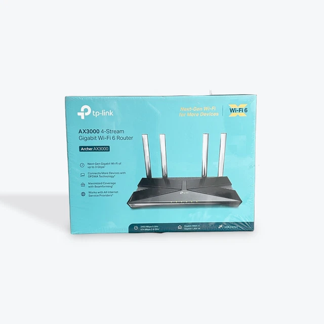 TP-LINK ARCHER AX3000 Dual-Band Wi-Fi 6 Router $79.95 - PicClick
