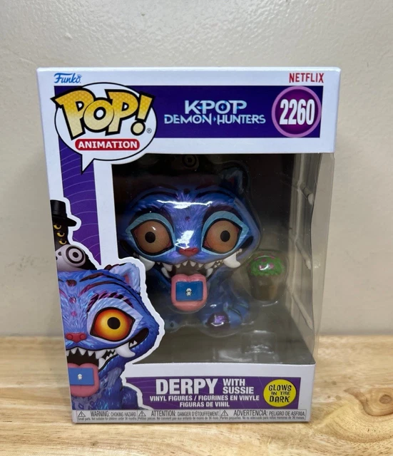 FUNKO POP! ANIMATION Kpop Demon Hunters GITD Derpy With Sussie #2260 IN ...