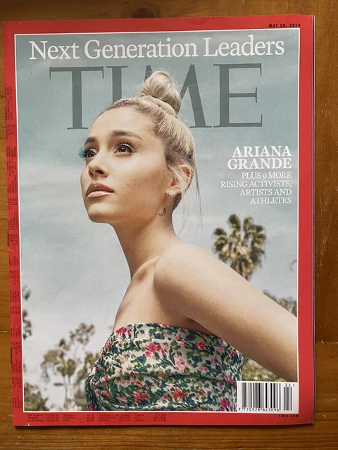 TIME MAGAZINE 2018 Ariana Grande Next Generation Leaders Weeknd NO ...
