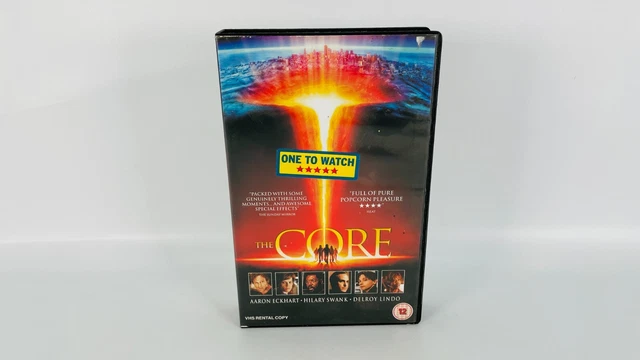 THE CORE VHS Big Box Ex Rental Video Cassette Tape 2002 PAL Hilary ...