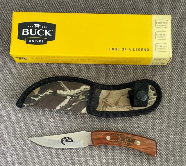 BUCK KNIVES 475EPB Mini-Mentor Elk Profile Limited Edition Fixed Blade ...