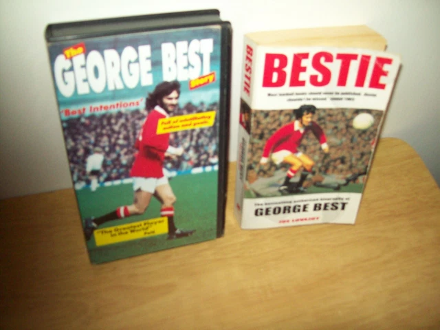 GEORGE BEST VHS Video And George Best Soft Back Book £5.00 - PicClick UK