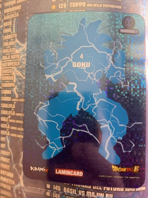 LAMINCARD DRAGON BALL Super Saga Collection Diramix N. 4 GOKU EUR 3,00 ...