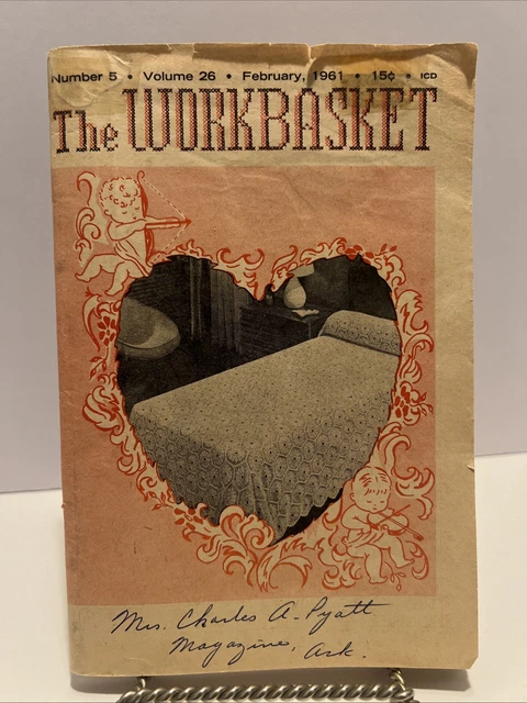 THE WORKBASKET MAGAZINE Knit Crochet May 1951 Vol 16 Number 8 £3.00 ...