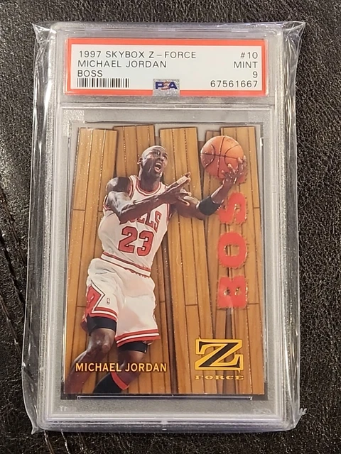 1997 SKYBOX Z Force Michael Jordan Boss #10 comme neuf PSA 9 EUR 102,71 ...